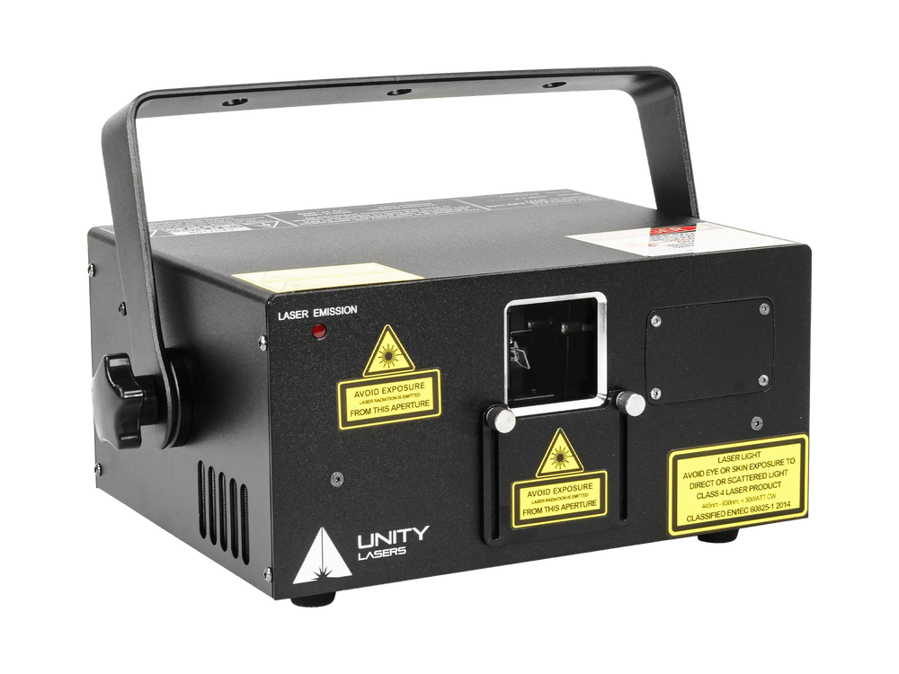 Unity RAW (DMX+ILDA) Lasers – Magical Light Shows LLC